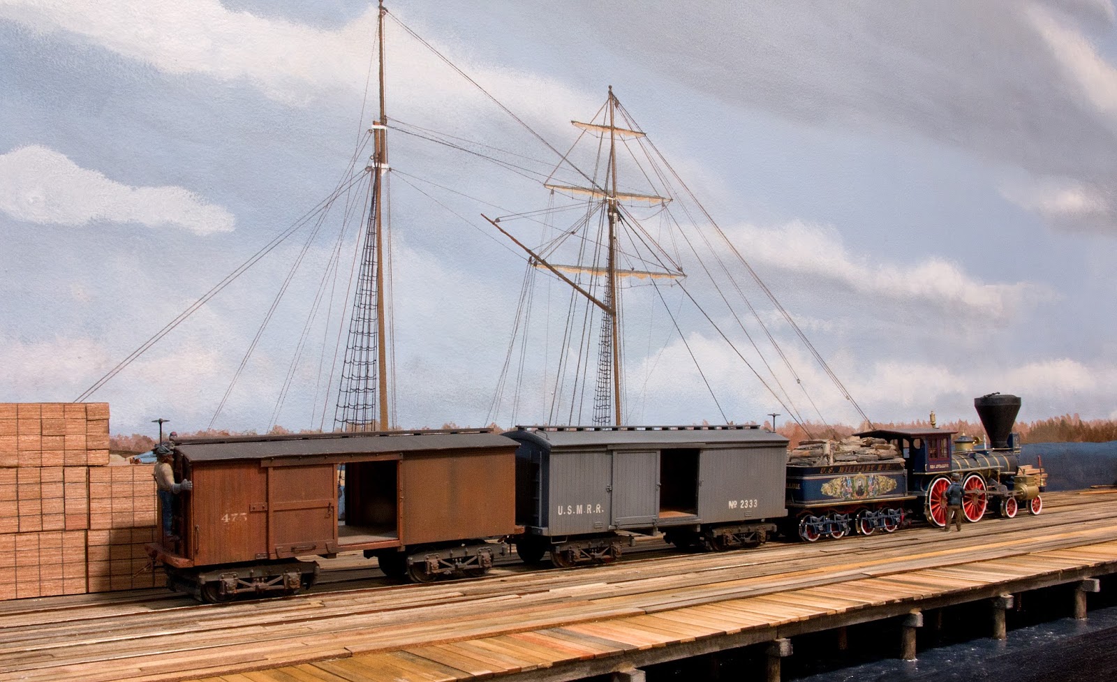 USMRR Aquia Line and other Model Railroad Adventures: Burnside's Wharf ...