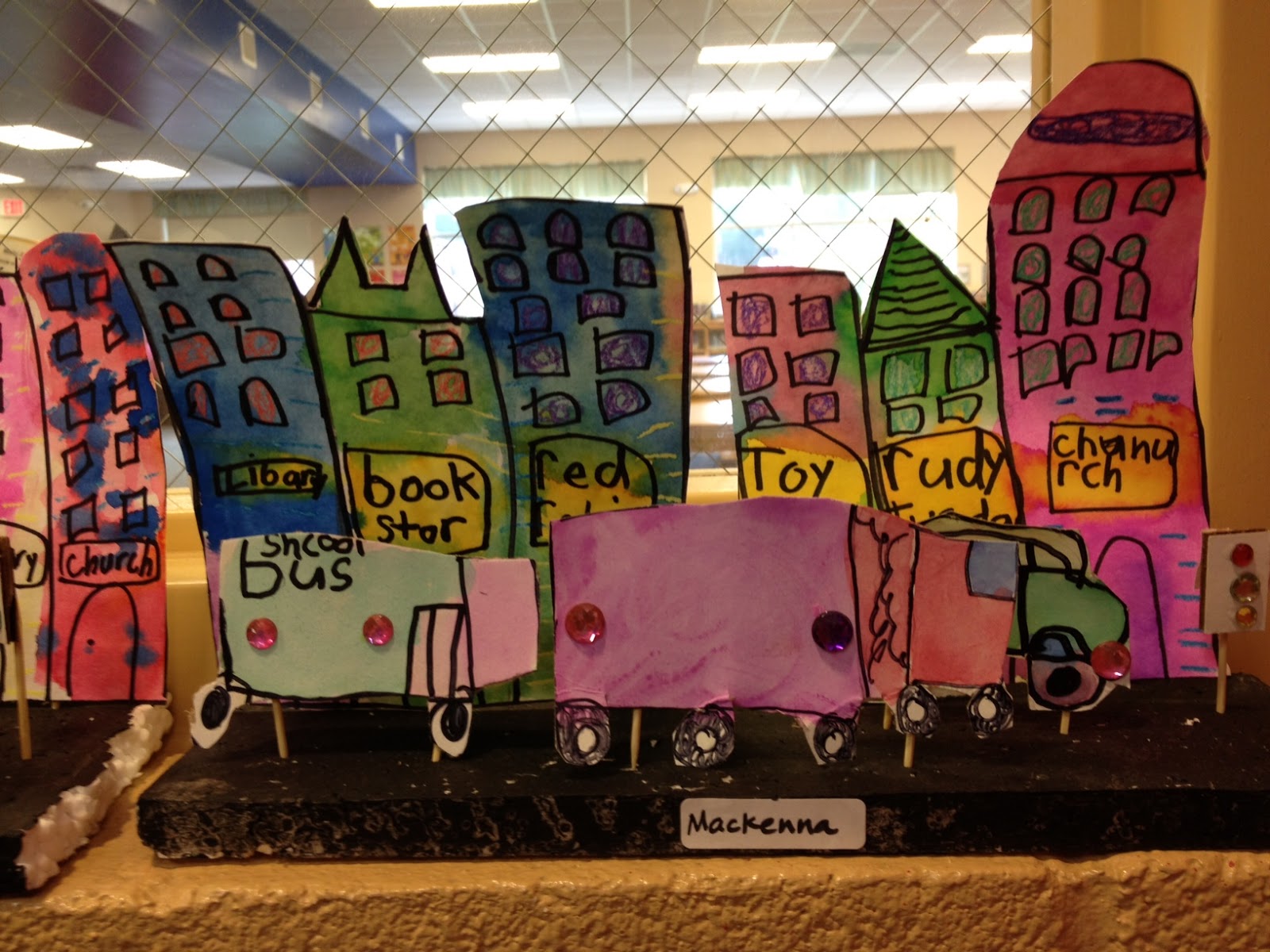 Red Grooms Inspired: Ruby Major Elementary