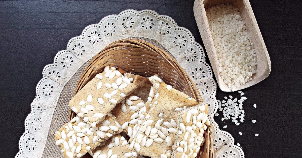 Crackers riso su riso