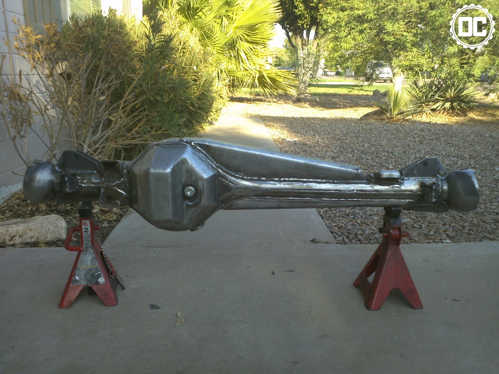 DUNLOP CUSTOMS: 1984 TOYOTA XTRA CAB FRONT AXLE BUILD