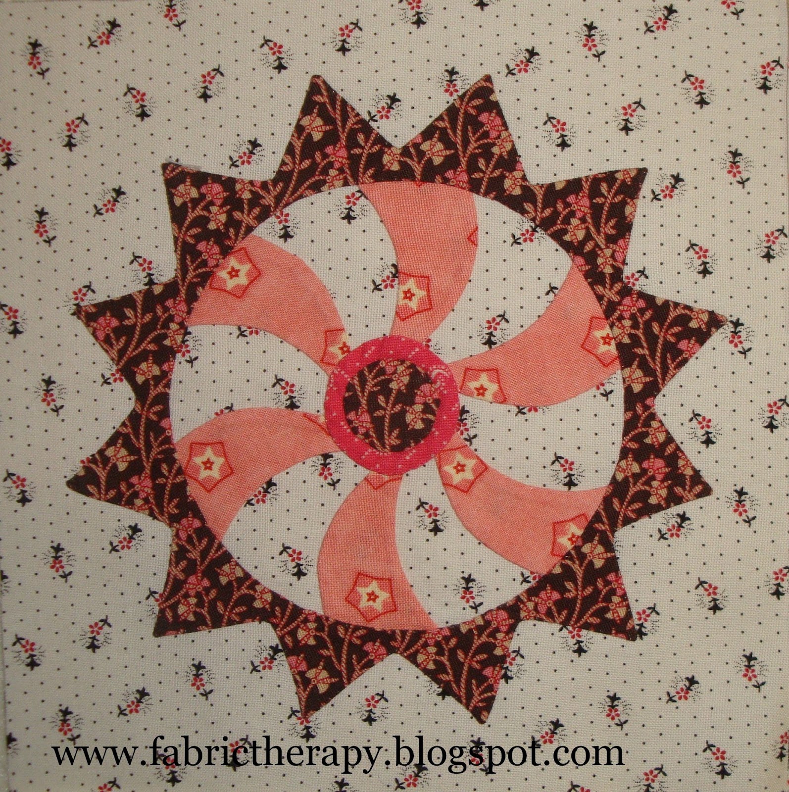 FABRIC THERAPY: Borders and a finishing milestone...