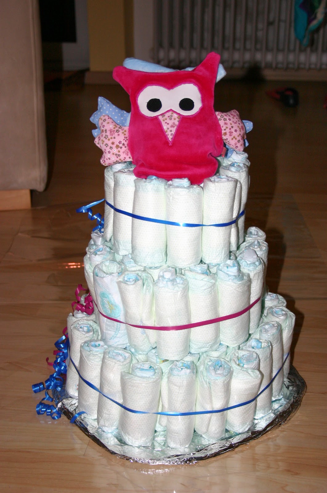 Vivifee: Eule Laila auf der Pamperstorte