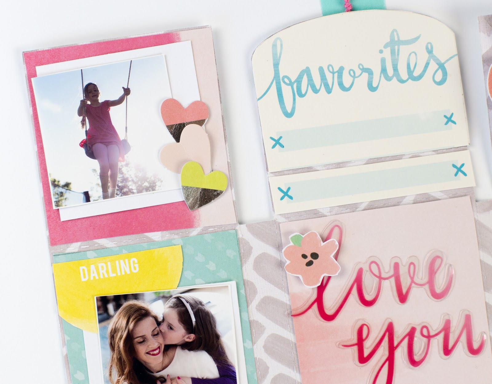 One-page mini album + Cut file - Bea Valint | Scrapbooks