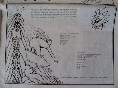 vintage surfboard collector UK: Graham Nile and Freedom