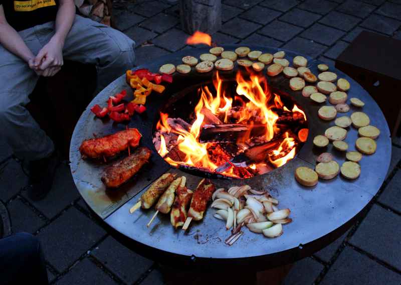 Wood Fire Barbecue: Social Grilling