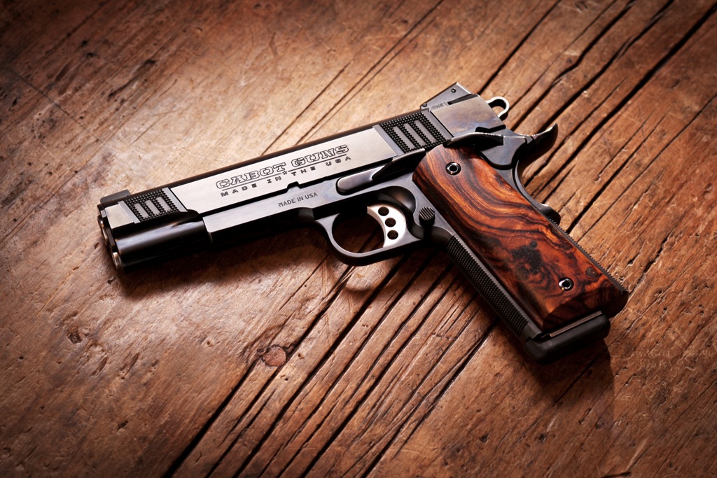 Full O'Bull Gazette: Local Gun Maker Introduces High-end Pistol