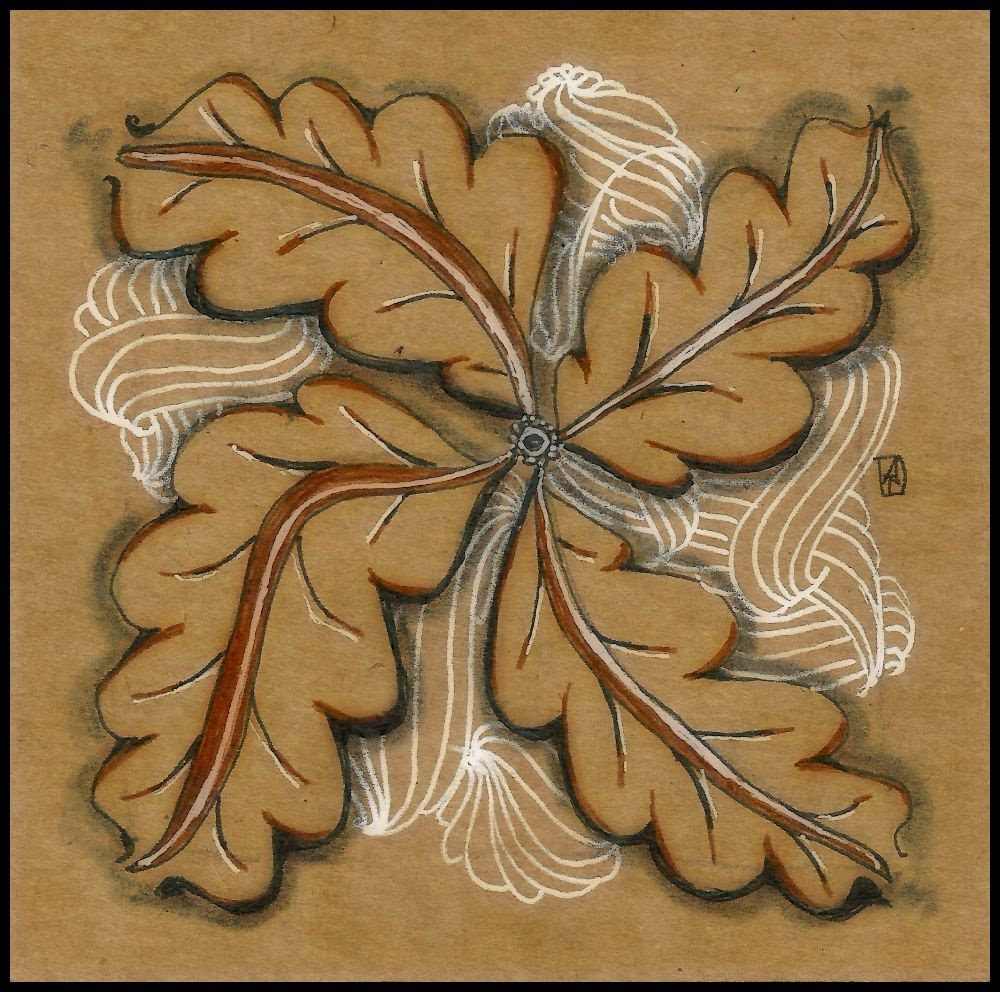 Tickled To Tangle: "It's a String Thing" #59 Tiles