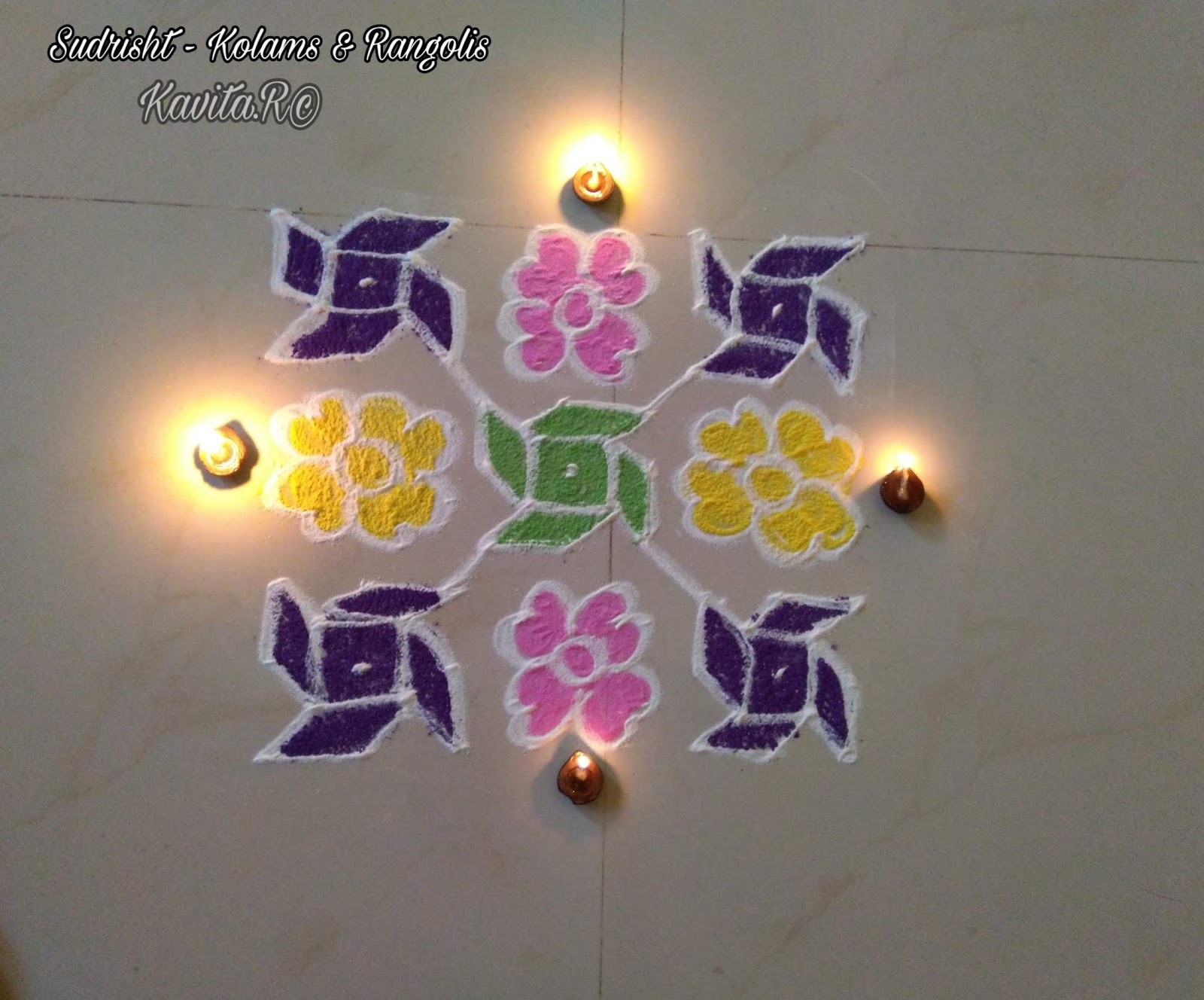 Sudrisht - Kolams & Rangolis: Rangoli - Margazhi Special!