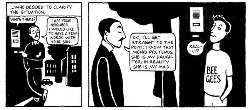 THE INTERESTING PART IN PERSEPOLIS- THE LETTER | Just Be Yourself