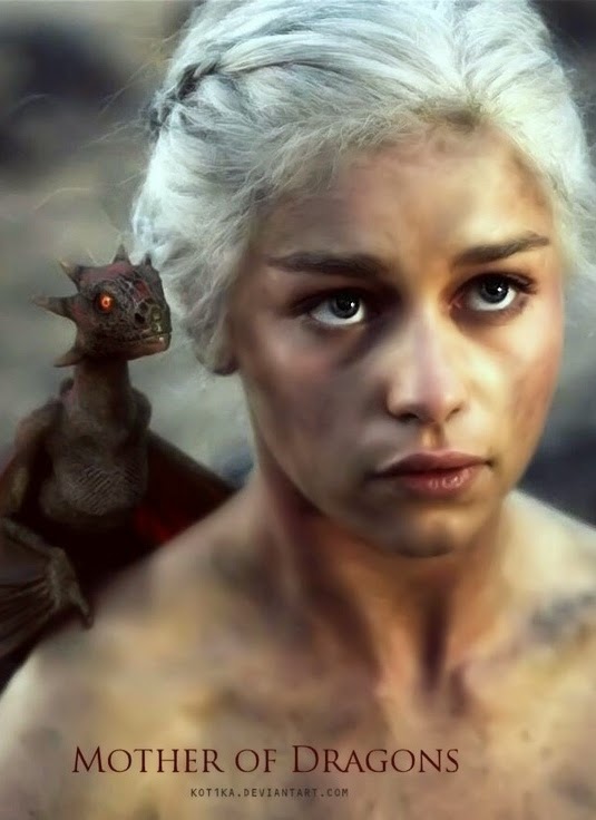 Game of Thrones: Unburnt Mother of Dragons