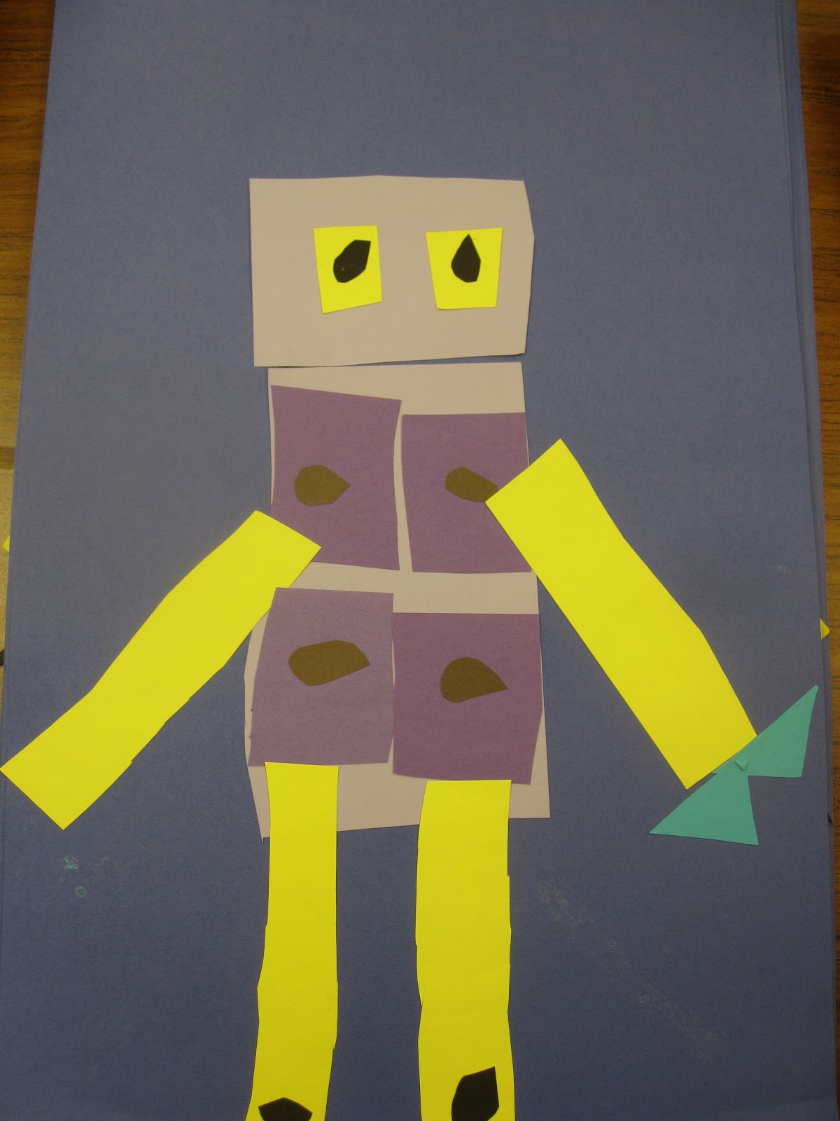 Mini Crayons: Geometric Robots