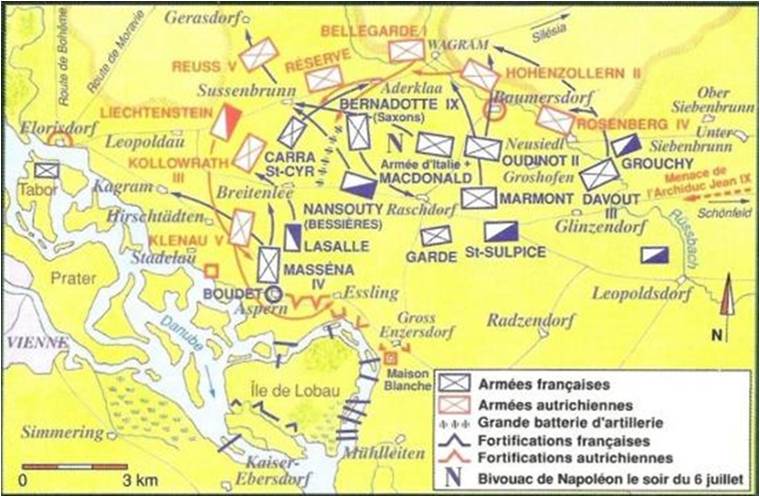 L'écho du champ de bataille: Bataille de Wagram - 1809.