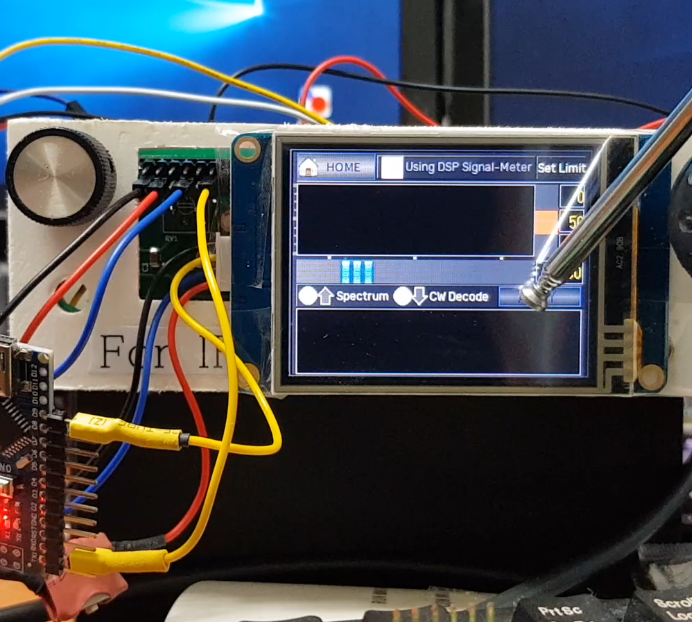 Standalone Signal Analyzer (I2C Type Signal-Meter) for uBITX #3 ...