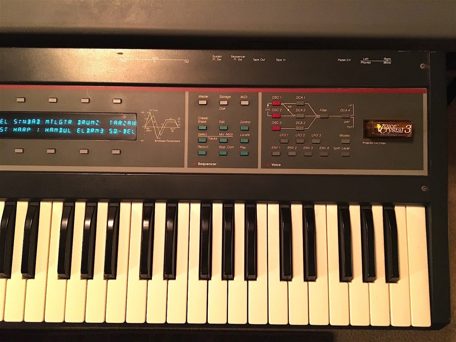 MATRIXSYNTH: ENSONIQ SQ-80 DIGITAL SYNTH WITH ANALOG FILTERS