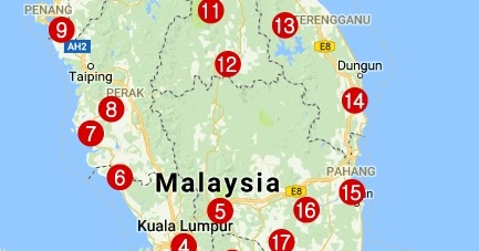 Travel Itinerary: The Ultimate Malaysian Road Trip / Rolling Grace