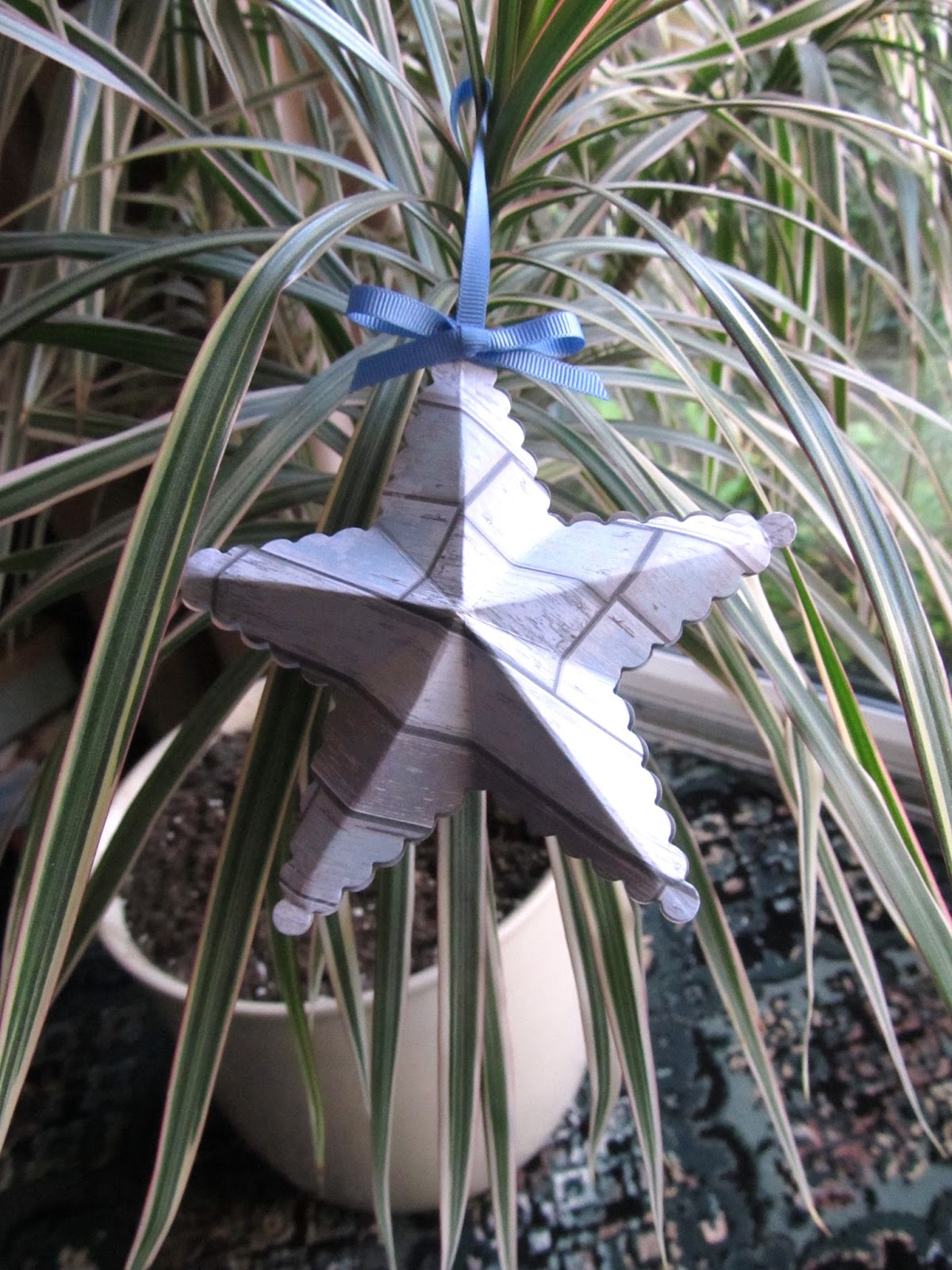 Crafty Salutations: Tree star tutorial