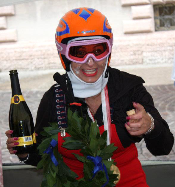 CICLISMO IN ROSA: CONCETTA BONALDI ns inviata speciale si Laurea a Trento