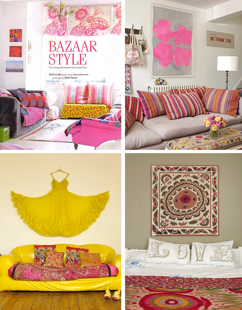 Creative Radar: Interior decoration: Bazaar style