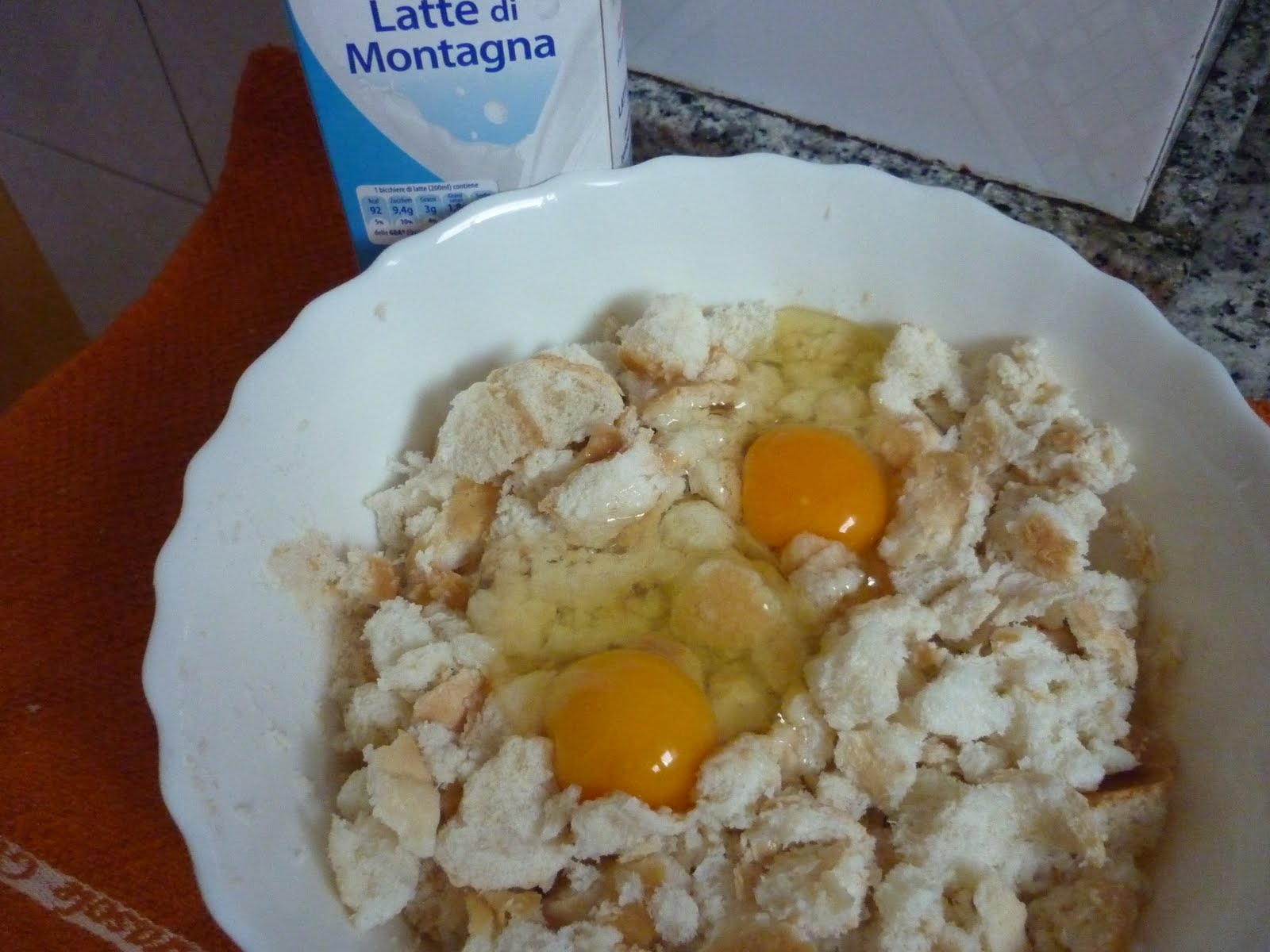 linventafavole: TORTA PANOSA riciclo pane secco