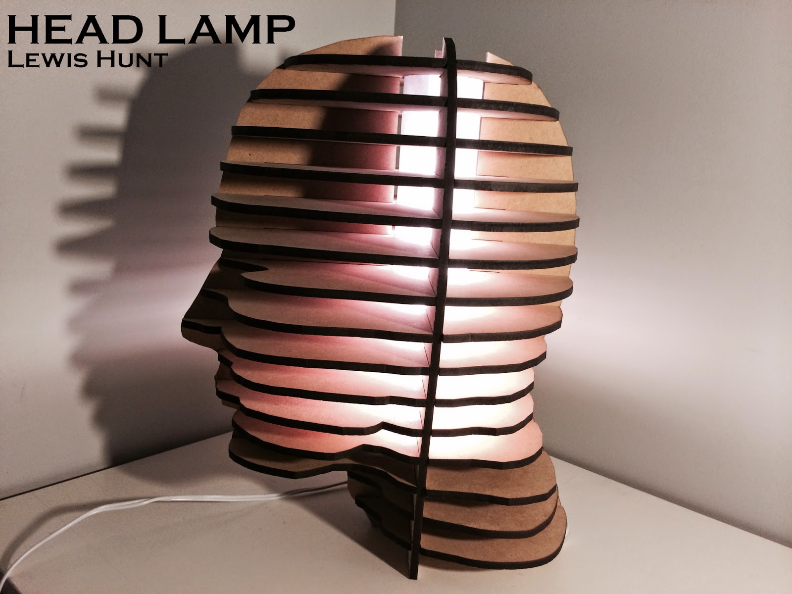 ELDS 205: Computer Aided Product Design: Lewis Hunt : Week 7 Head Lamp