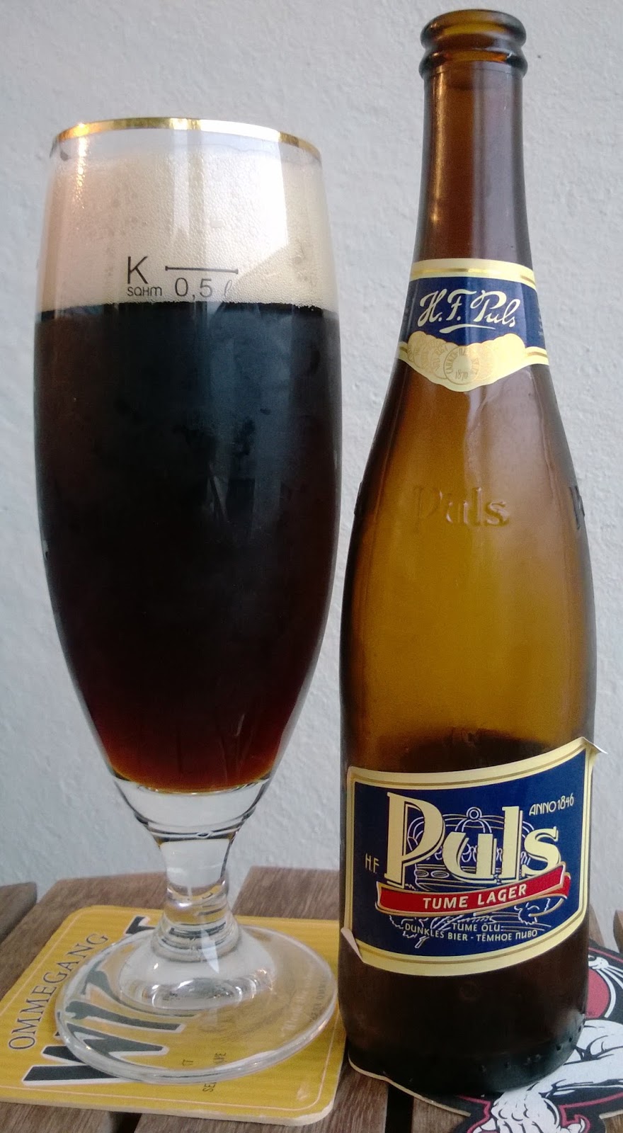 As Puls - Pulse Tume lager 5,0% pullo | Cerveza