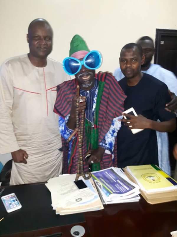Inside Arewa News: Popular Kannywood comedian Baba Ari visits Abbah ...