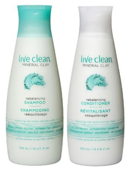Live Clean Mineral Clay Rebalancing Shampoo & Conditioner | Beauty ...