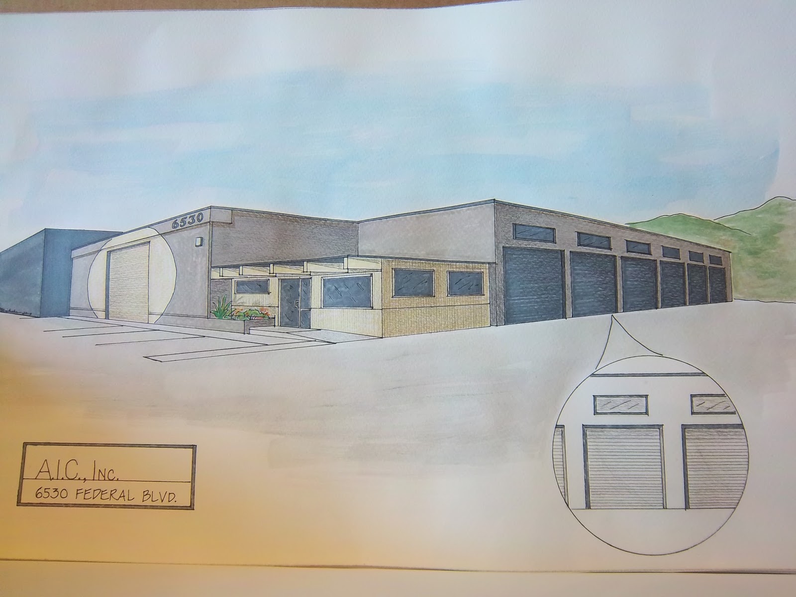 Designs by Michele: Hand Rendering and Revit Project examples