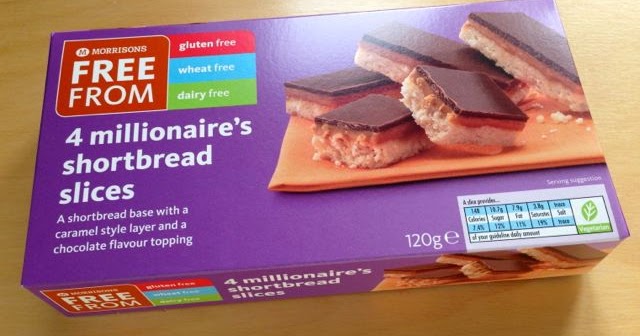 VEGANOO Vegan Reviews: Review: Morrisons Free From Millionaire's Shortbread