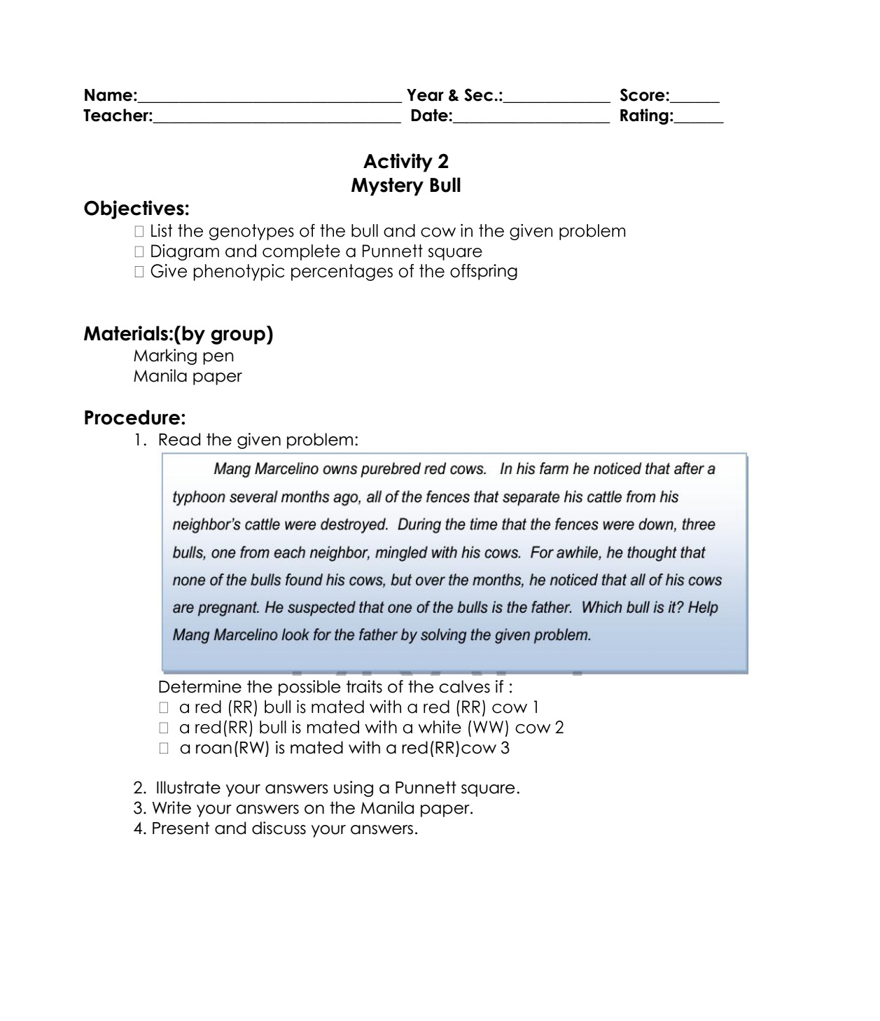 Science Concepts and Questions (K to 12): August 2015