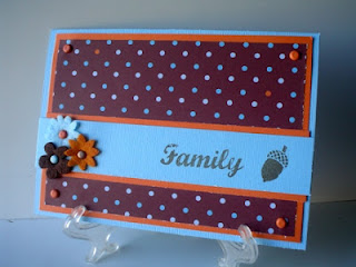 Carol's Creations: Fall Family card
