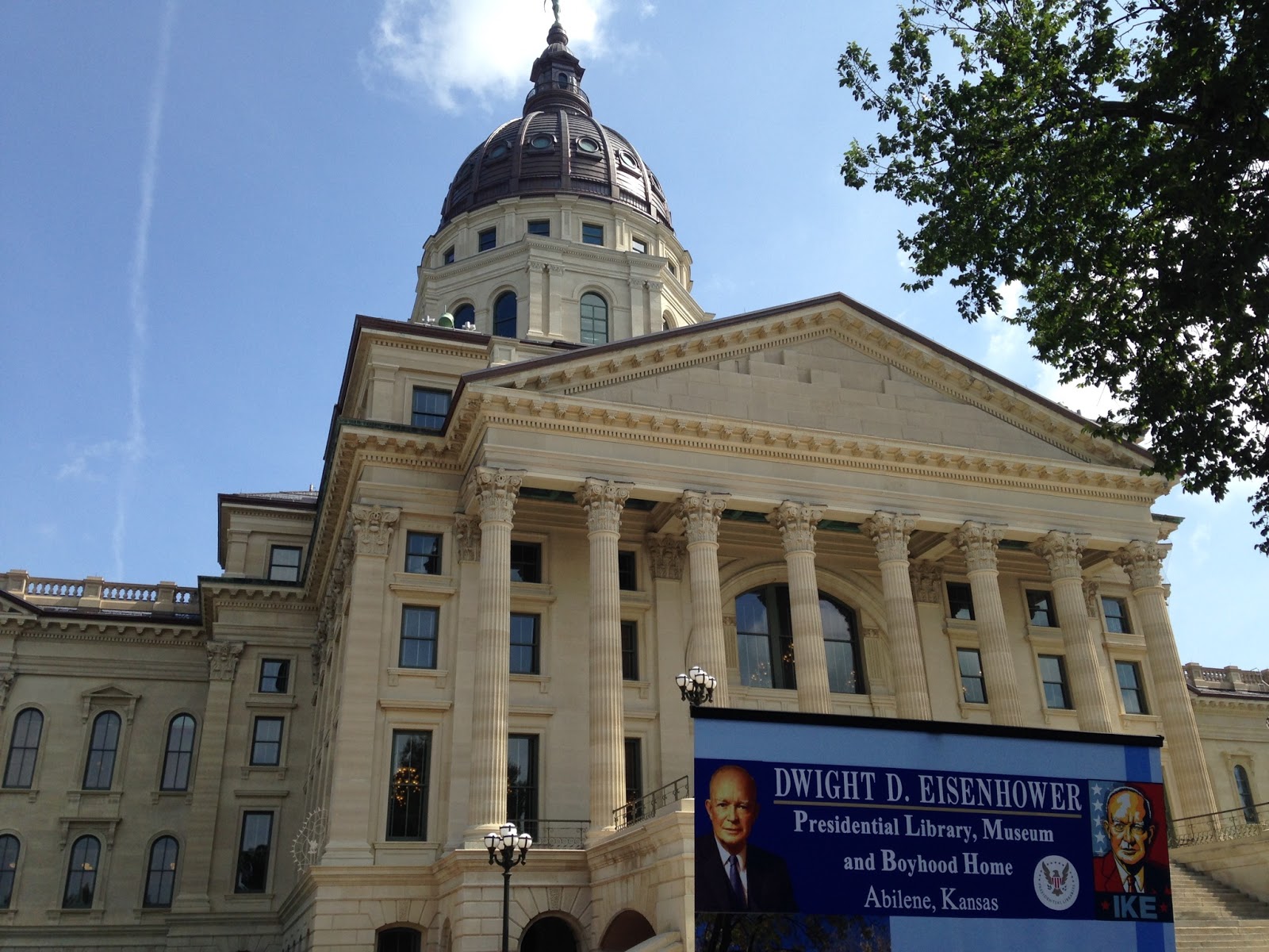 Abilene App News: Eisenhower Museum at Kansas State Capitol Day!!!
