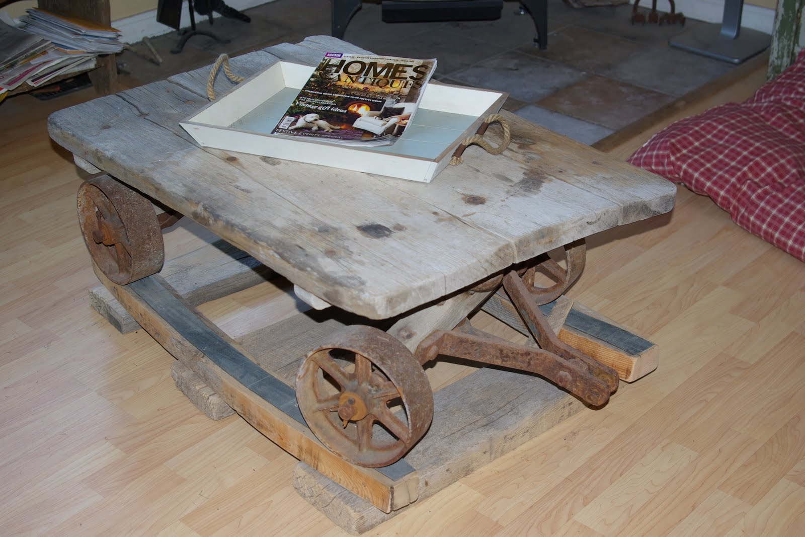 Reclaimed Rustics: Rail Cart