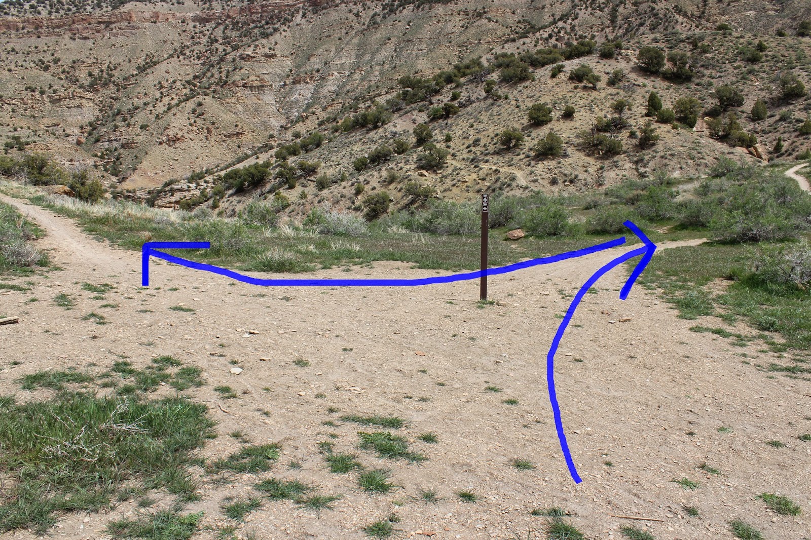 gjhikes.com: Palisade Rim Upper Loop