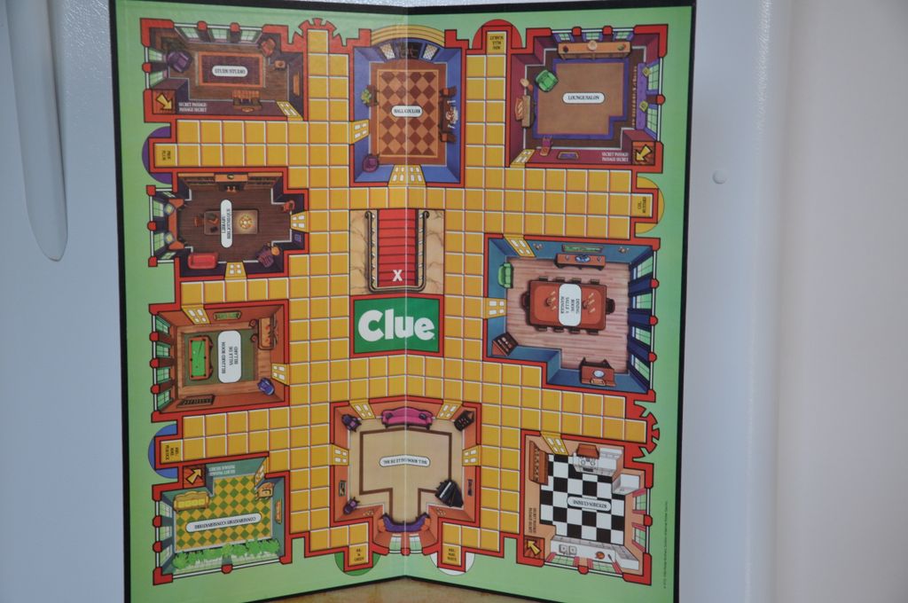 Vraie fiction: The Clue/Cluedo Mansion