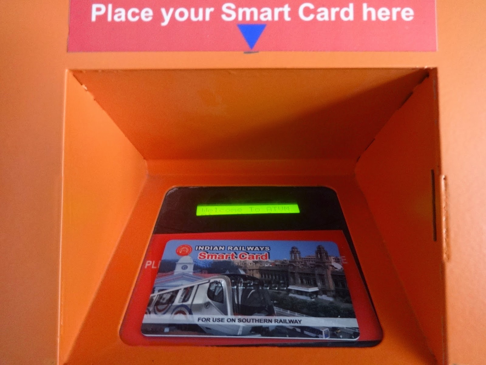 PRO SOUTHERN RAILWAY SALEM: Automated Ticket Vending Machines (ATVMs ...