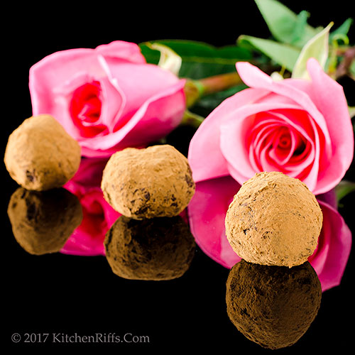 Kitchen Riffs: Chocolate-Rum Truffles