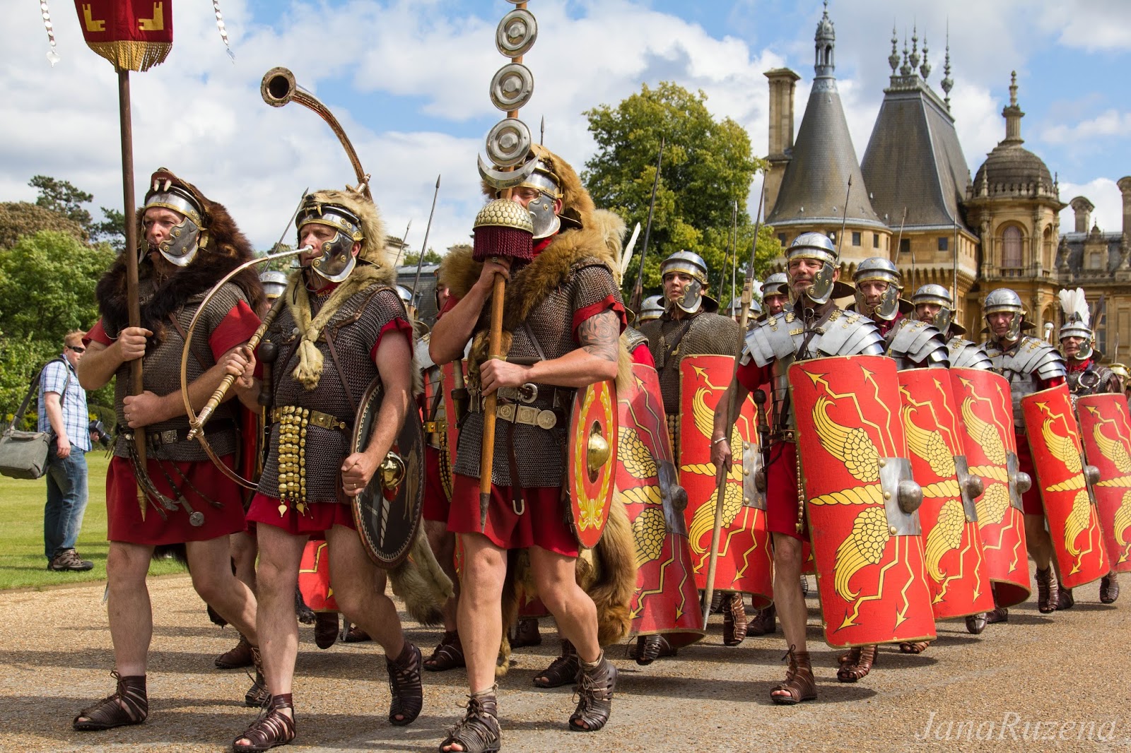 Escapes and Photography: Waddesdon Manor's Roman Weekend Part 1 - The ...