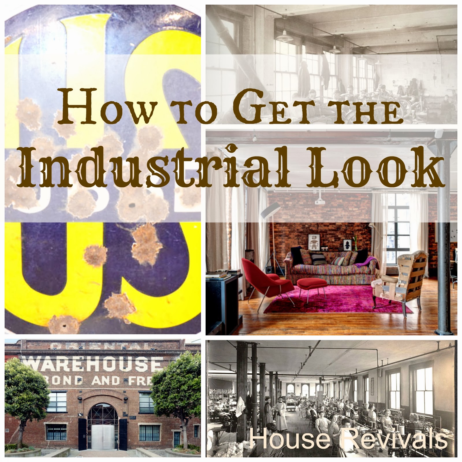 Of course, not everyone can live in a downtown factory loft, so here ...