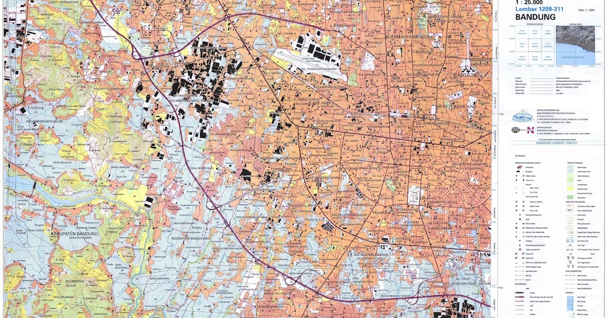 Peta Rupabumi Indonesia / RBI