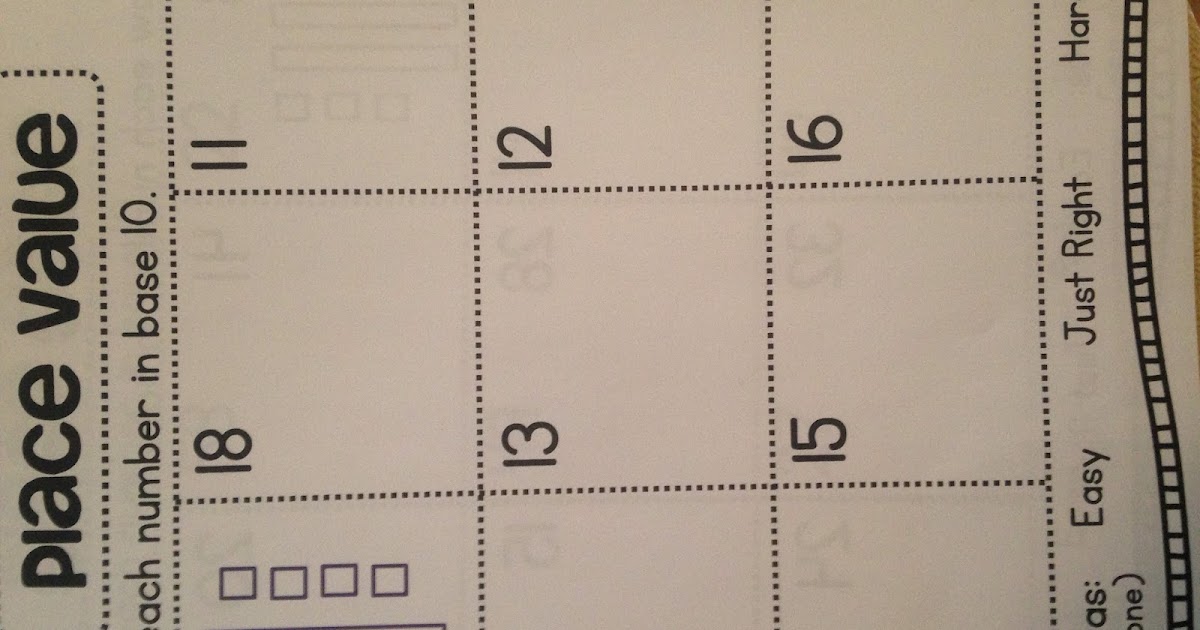 Mr.H's Grade 1: Drawing Place Value