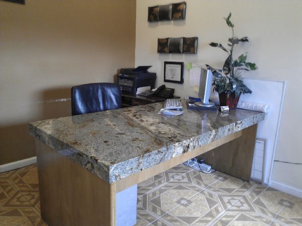 KB Factory Outlet: Add A Granite Desk To Your Home Office…