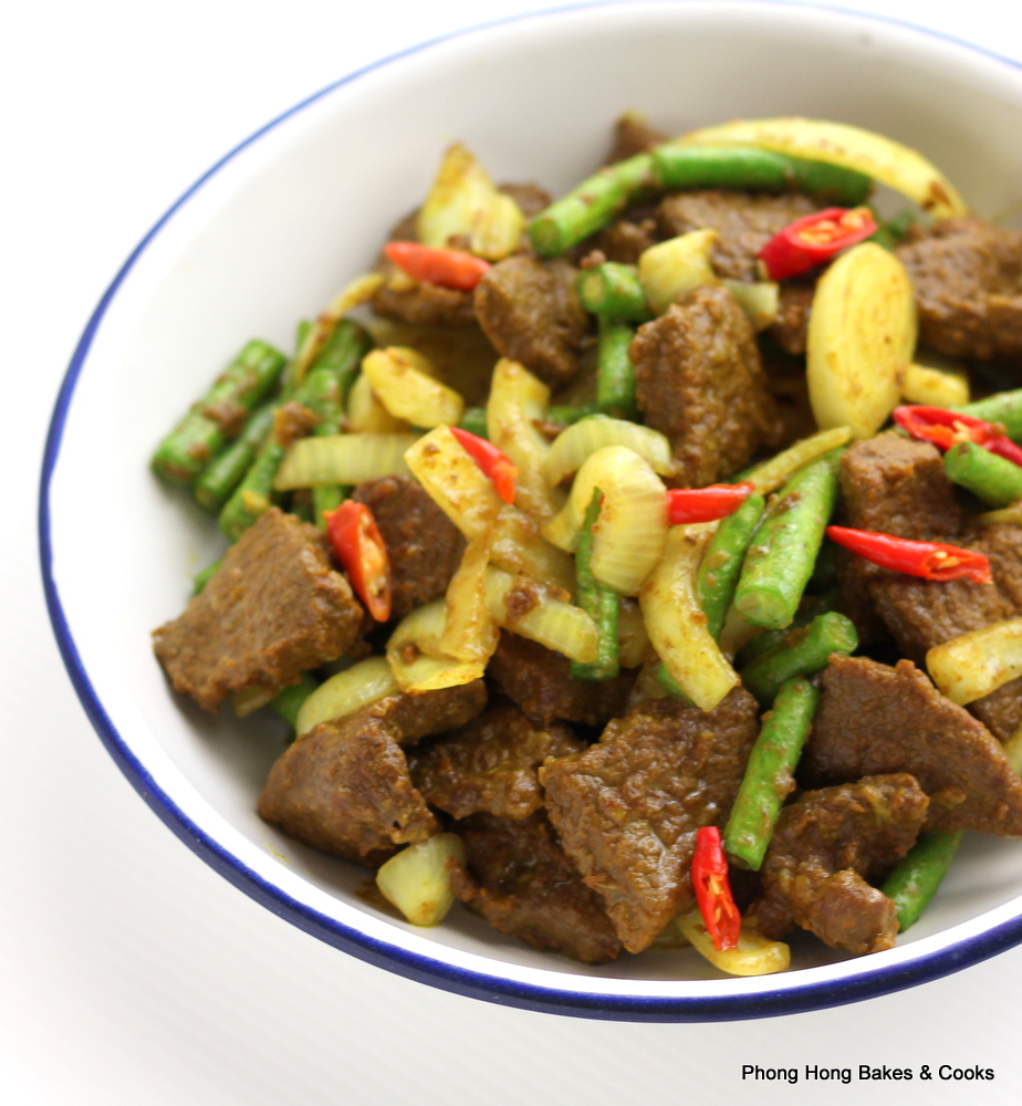 PH the Malaysian Carnivore: Daging Goreng Kunyit (Turmeric Beef)