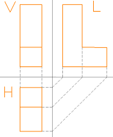 Jesus Escuela: Espacio tridimensional y subdivisión de cuadrantes.