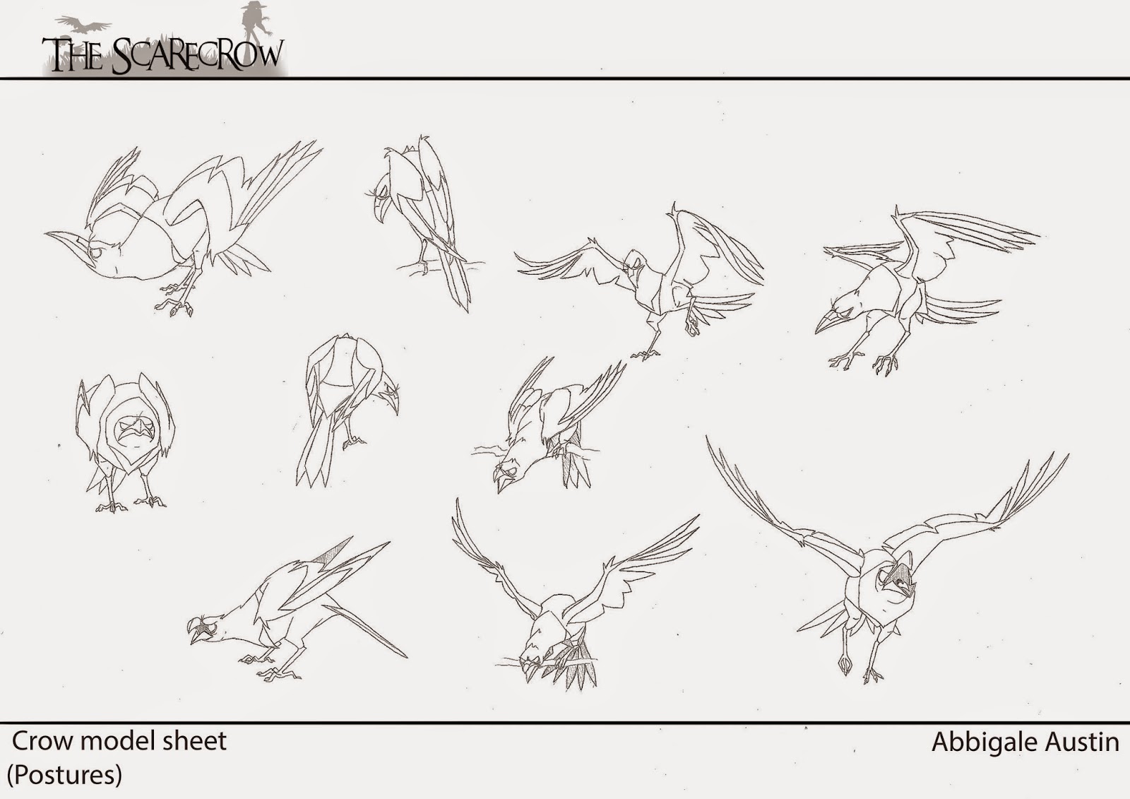 Abby Austin Art: Additional Model sheets