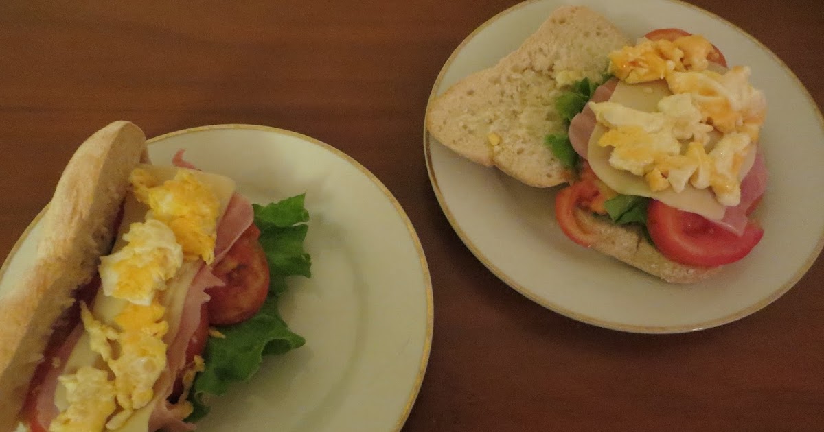 Su Delícia: Sandes mista com ovos rotos