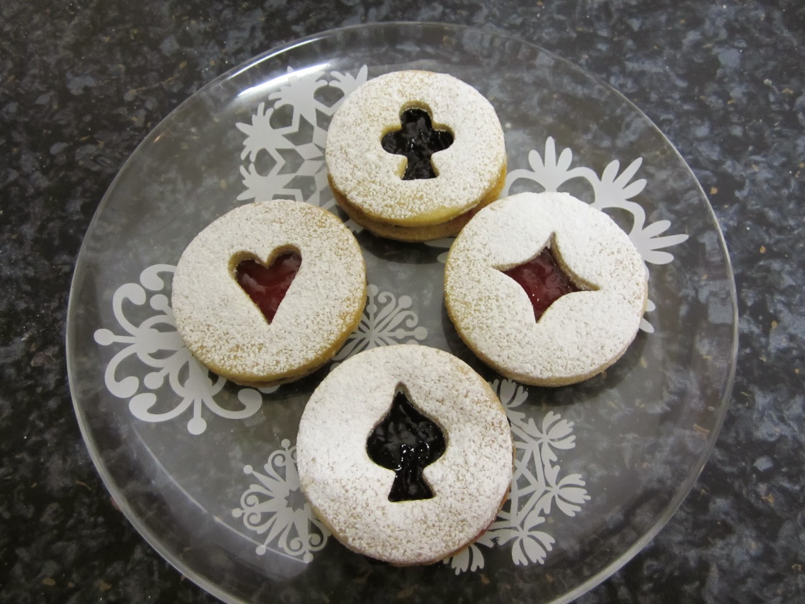 What Katy baked next...: Playing Card Shortbread Cookies