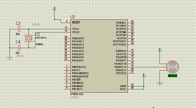 ACC e-solutions : SERVO MOTOR CONTROL USING ATMEGA16