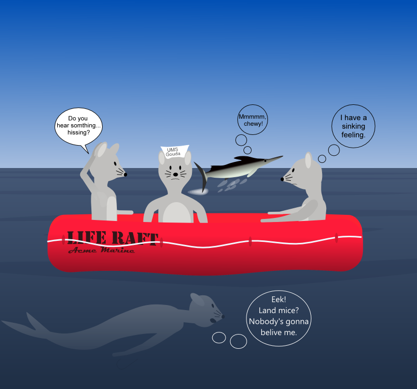 Adventures with Mice (Mostly): Life Raft