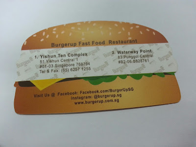 zon recommends: BUSINESS CARD: Burger Up
